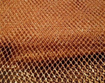 Metallic Gold Net Fabric - Etsy