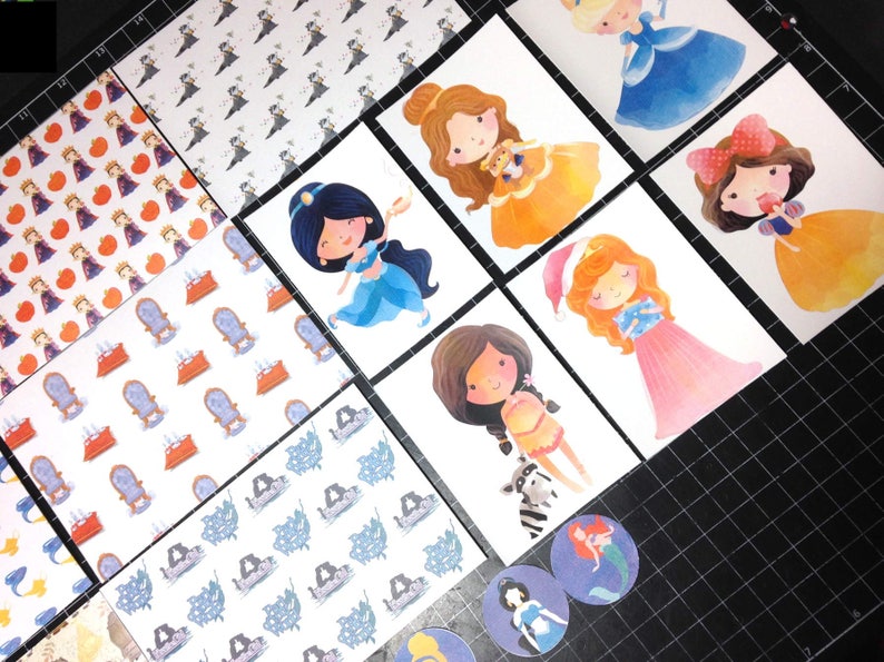 Princess Scrapbook Kit BUNDLE-All 14 Princesses Disney | Etsy