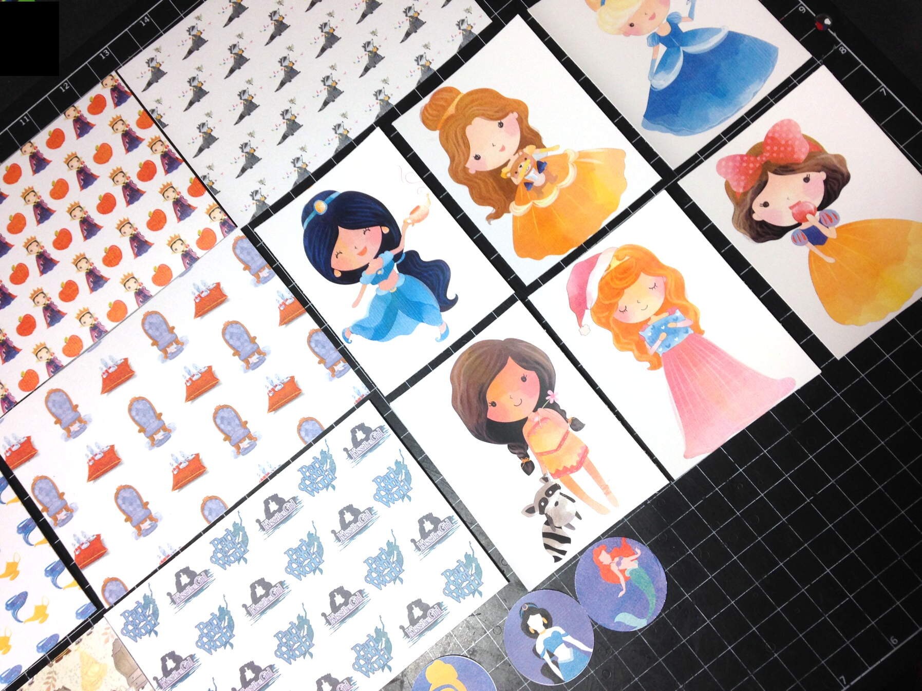 Princess Scrapbook Kit BUNDLE-All 14 Princesses Disney | Etsy