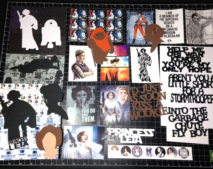 Star Wars Scrapbook Kit - PRINCESS LEIA! Disney Scrapbook, Carrie ...