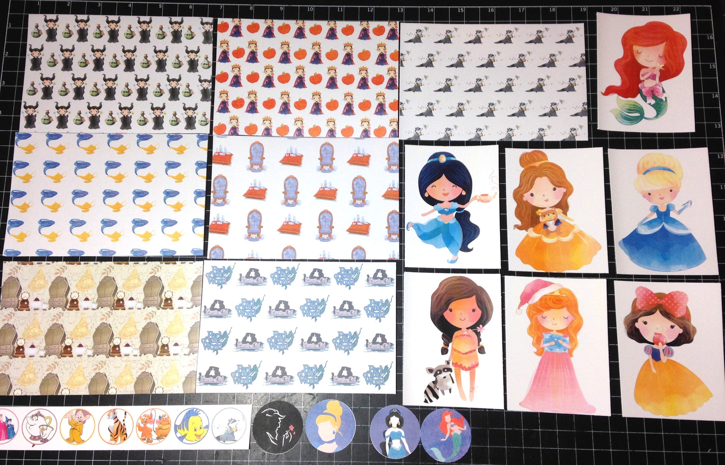 Princess Scrapbook Kit BUNDLE-All 14 Princesses Disney | Etsy