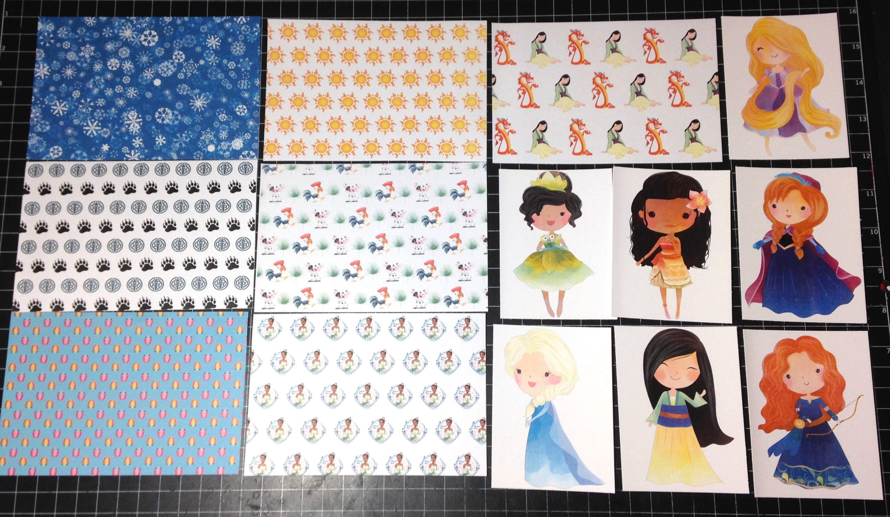 Princess Scrapbook Kit BUNDLE-All 14 Princesses Disney | Etsy