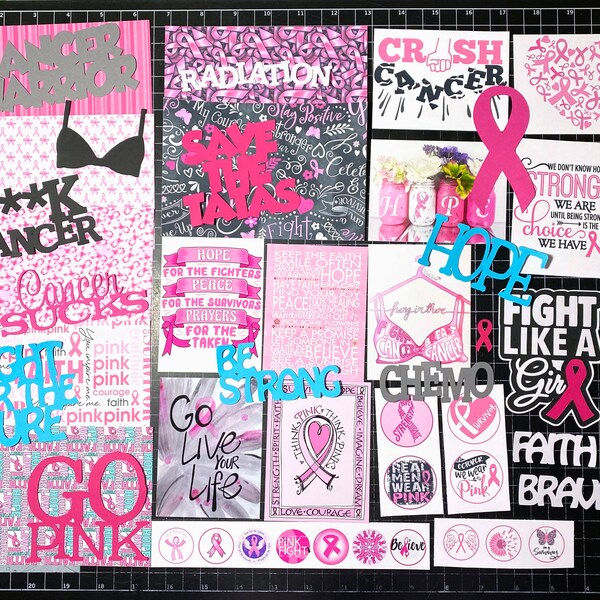 Cancer Scrapbook - Etsy