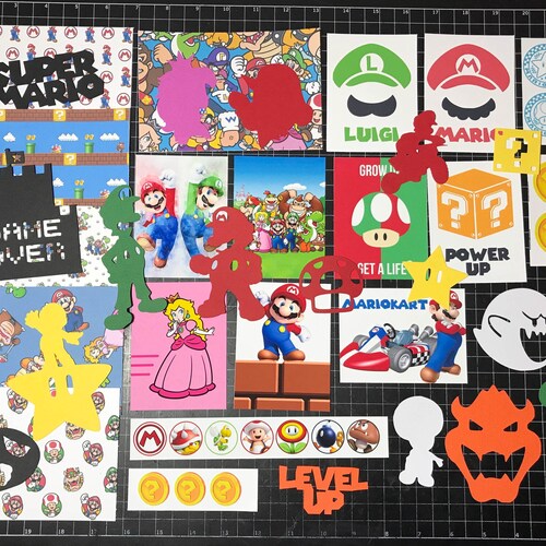 VIDEO GAMES Scrapbook Kit Project Life Planner Die Cuts - Etsy