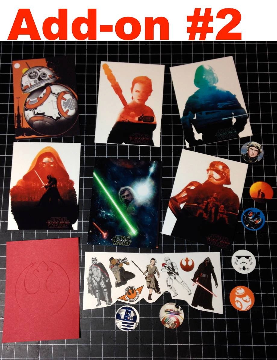 Star Wars Scrapbook Kit Character Scrapbook paper die cuts | Etsy