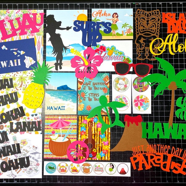 Hawaiian Scrapbook - Etsy