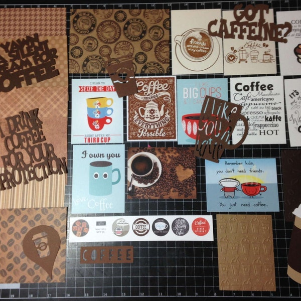 Coffee Scrapbook - Etsy