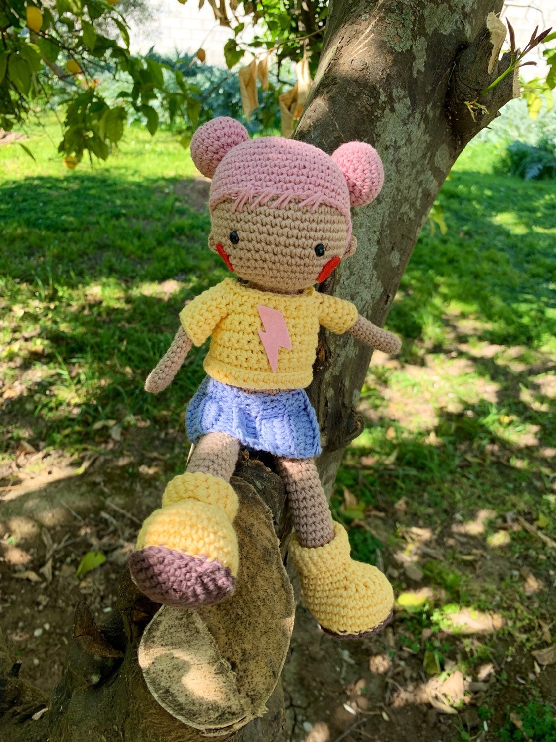 Muñeca de crochet original Maya / muñeca amigurumi / regalo - Etsy México