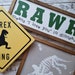 RAWR Sign 19.5 by 7.5 Dinosaurs Boy's - Etsy