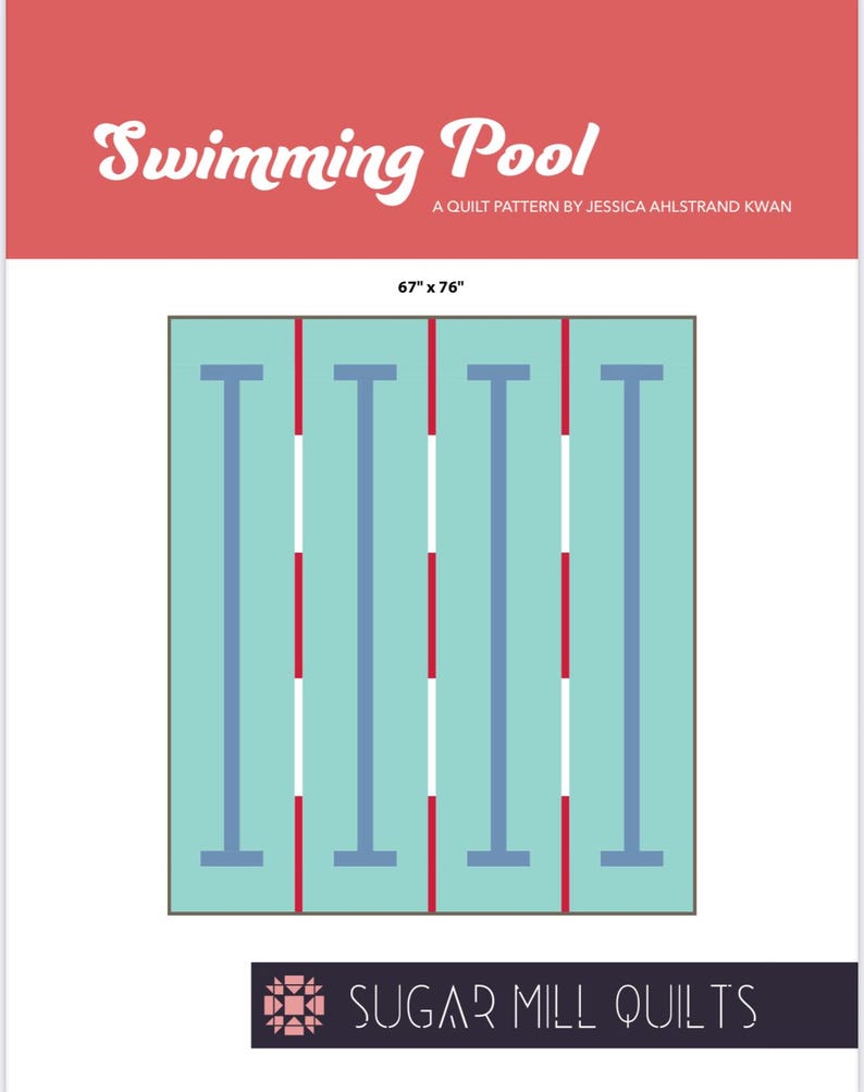 Swimming Pool Quilt Pattern - Etsy