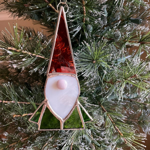 Stained Glass Gnome - Etsy