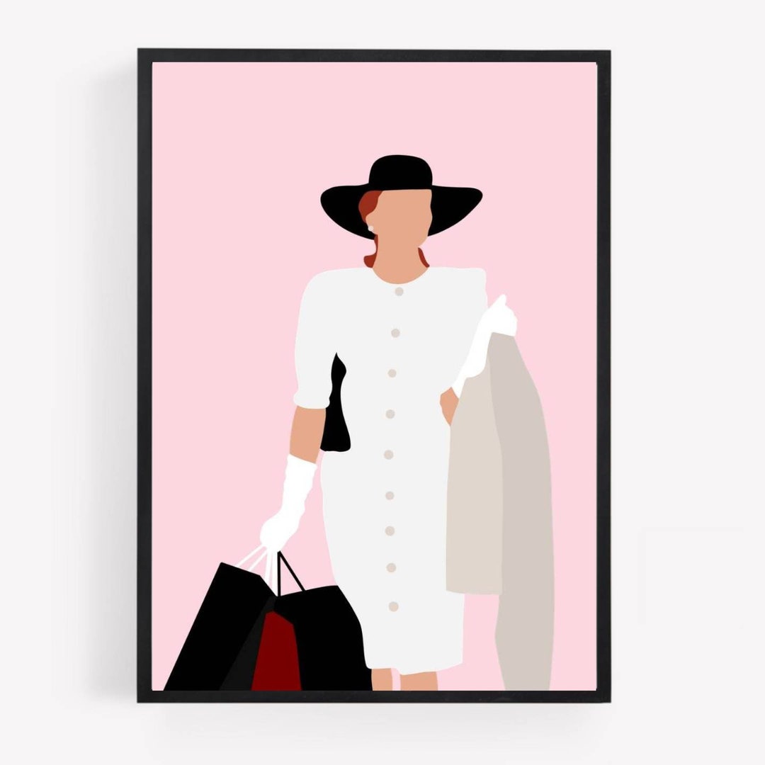 Pretty Woman Print Picture Poster A4 Wall Art Decor Gloss - Etsy