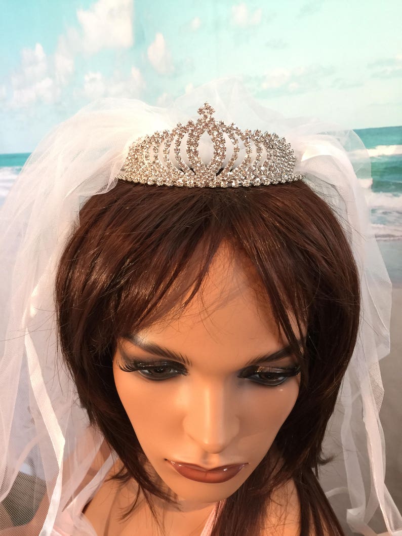 Personalized Veil Bridal Shower Veil Monogrammed Veil | Etsy