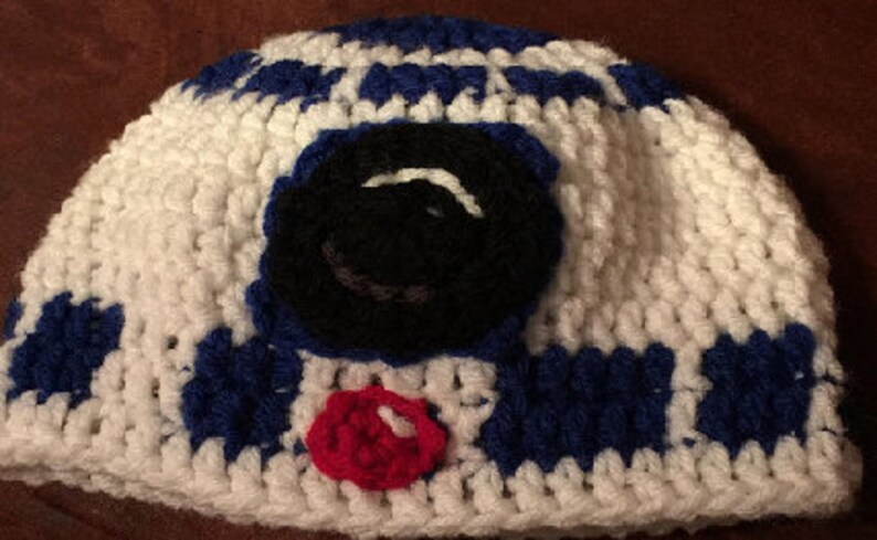Newborn R2D2 Crochet Hat Pattern - Etsy