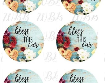 Bless This Car - Etsy