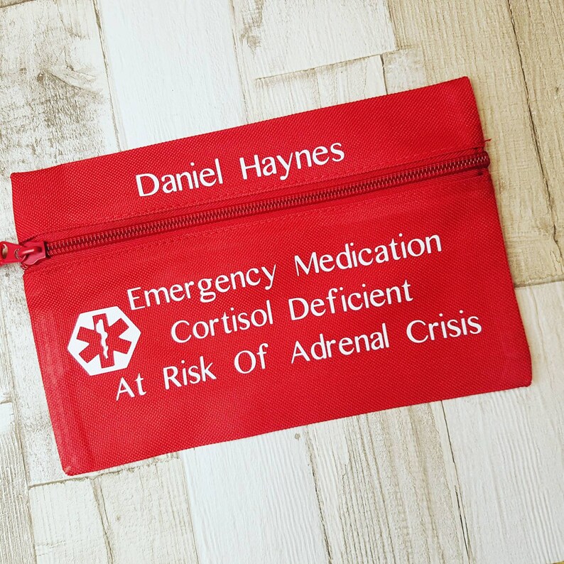 Emergency Medication Bag, Medical Alert, Medication Carrier, SOS ...