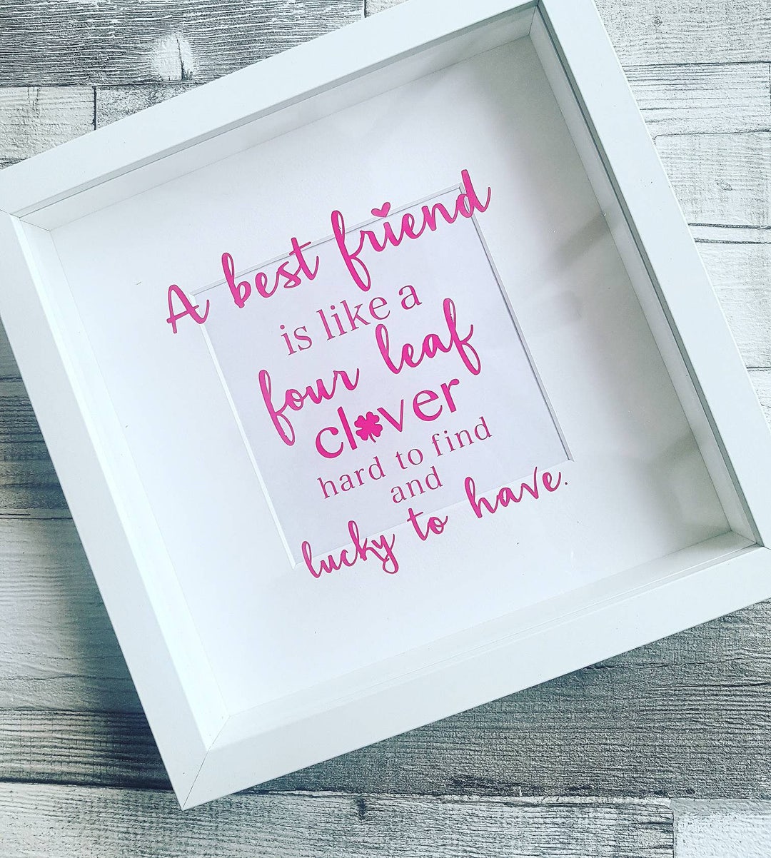 Best Friend Box Photo Frame, Friend Picture Frame, Gift for A Friend, A ...