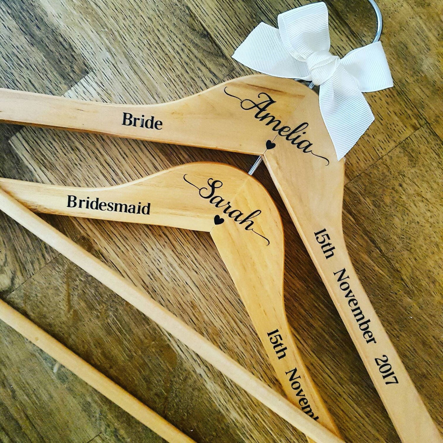 Personalised Wedding Hangers Coat Hangers Wooden Clothes | Etsy
