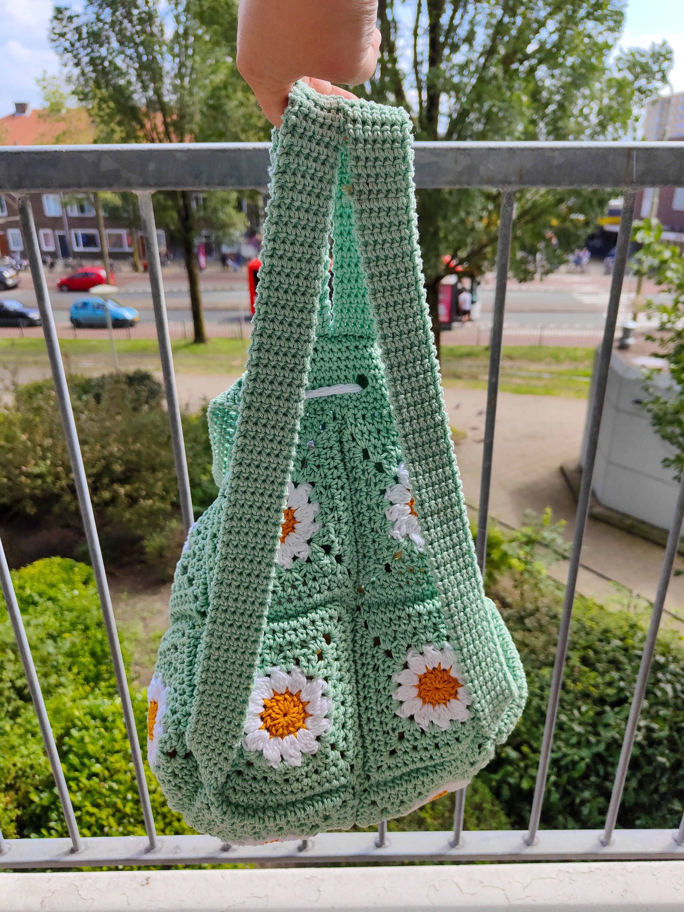 Crochet Daisy Backpack PDF Pattern, Daisy Bag. - Etsy