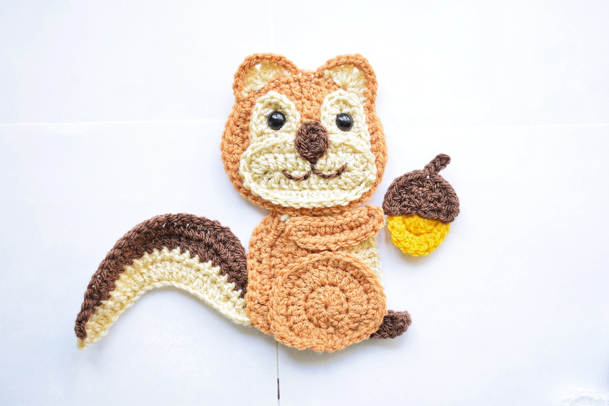 Animal Appliques Set of 4 Squirrel Bunny Owl Bear - Etsy