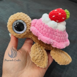 No Sew Crochet Birthday Turtle Pattern Set- Crochet Turtle Pattern ...