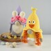 Crochet Pattern- Easter Gnome Pattern- Easter Chicken Gnome Pattern ...