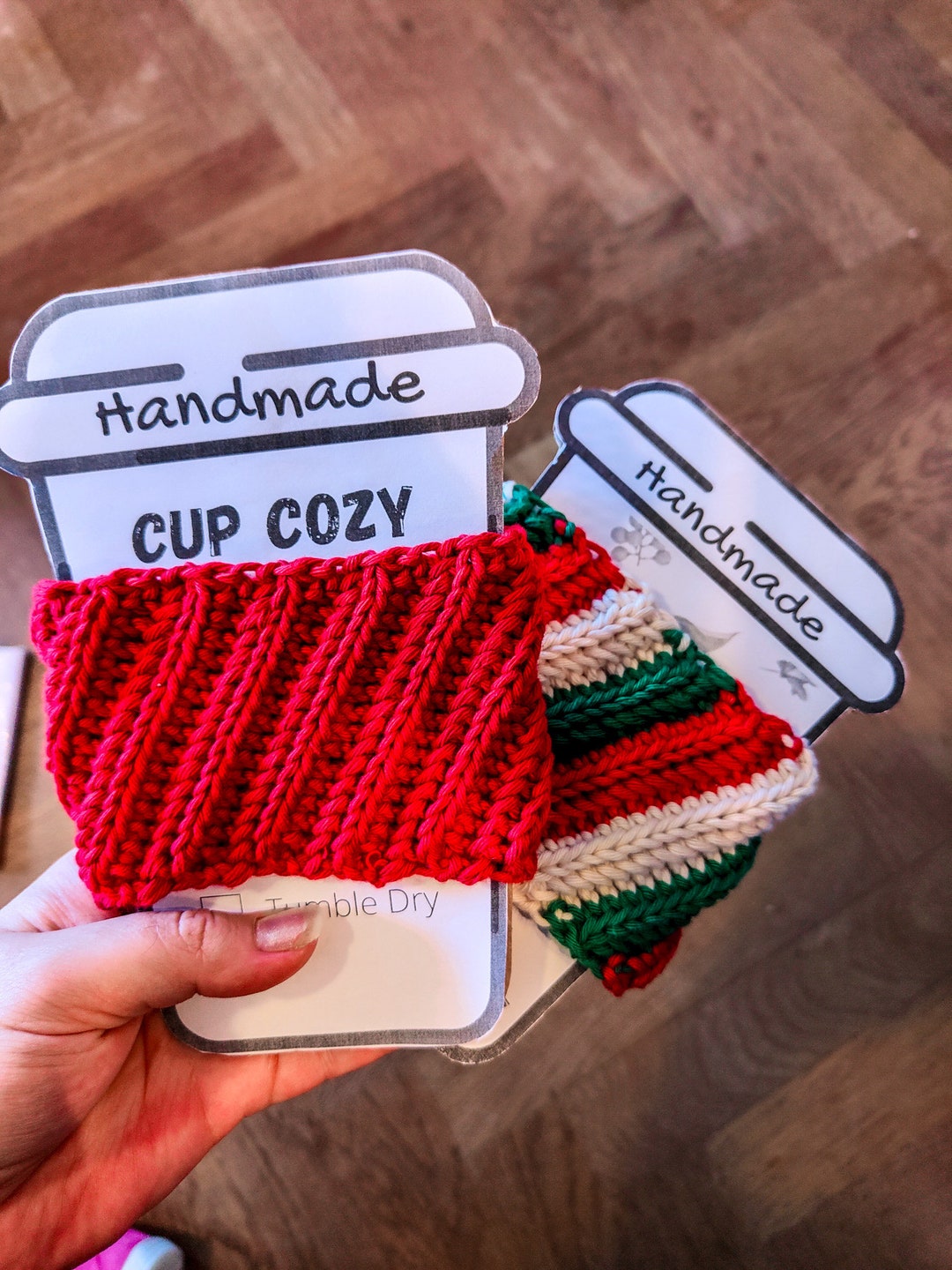 Crochet Cup Cozy Pattern the Trio Cup Cozy - Etsy