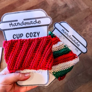 Crochet Cup Cozy Pattern the Trio Cup Cozy - Etsy