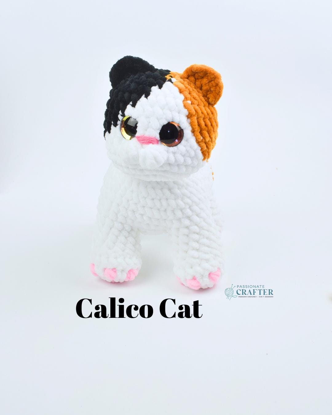 Low Sew Crochet Cat Amigurumi Pattern- Plush Cat Pattern PDF - Etsy