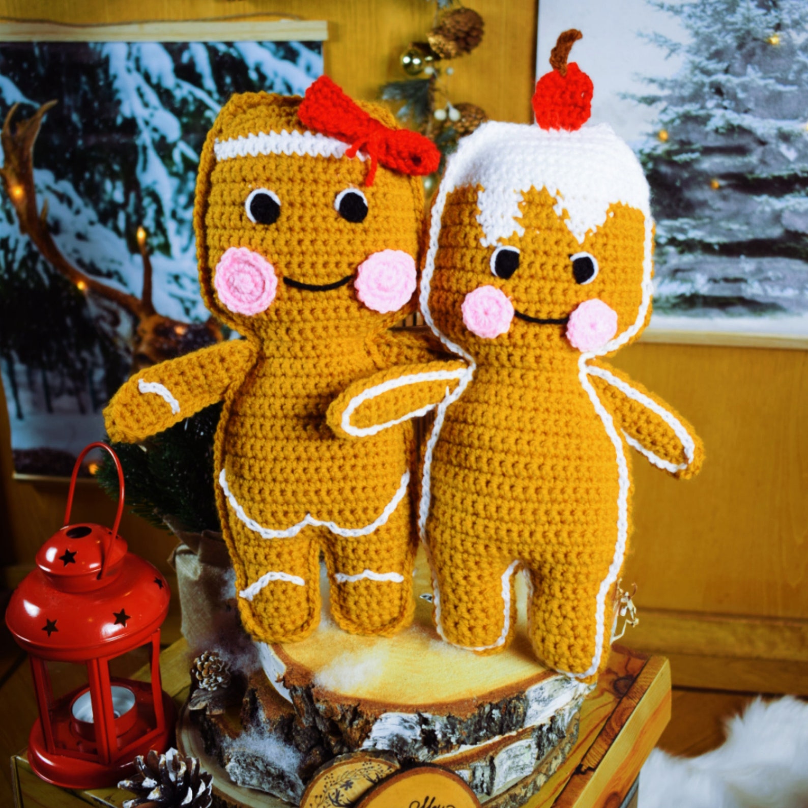 Crochet Christmas Ragdoll Collection- Mrs. and Mr. Santa Claus ...