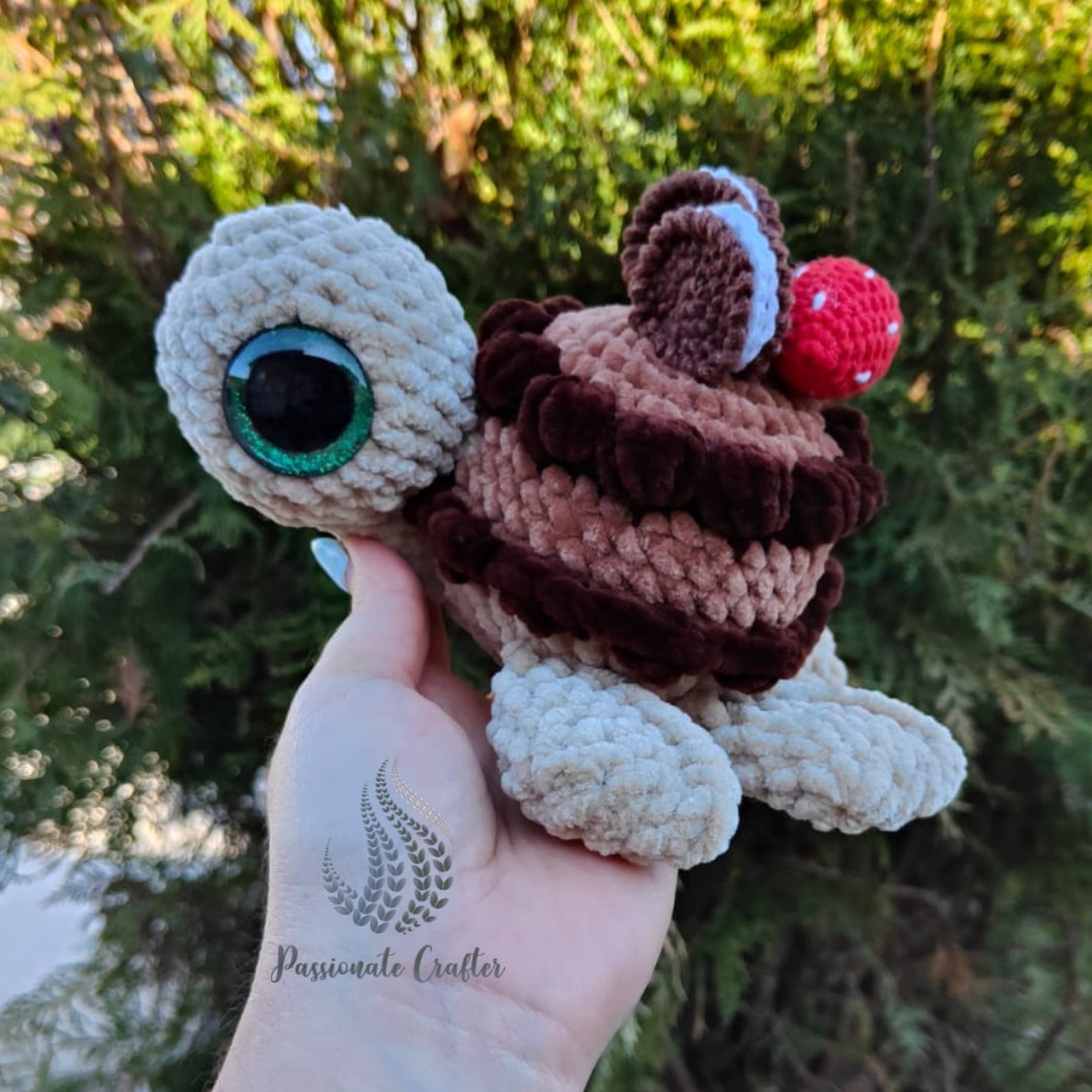 No Sew Crochet Turtle Pattern- Cake Turtle- Crochet Amigurumi Pattern ...