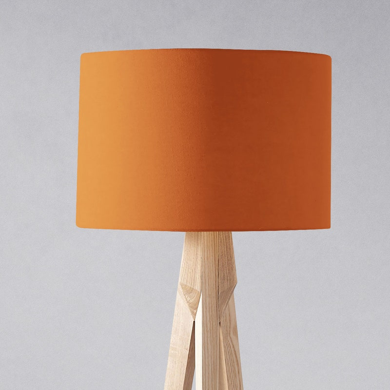 Orange Lamp Shade - Etsy UK