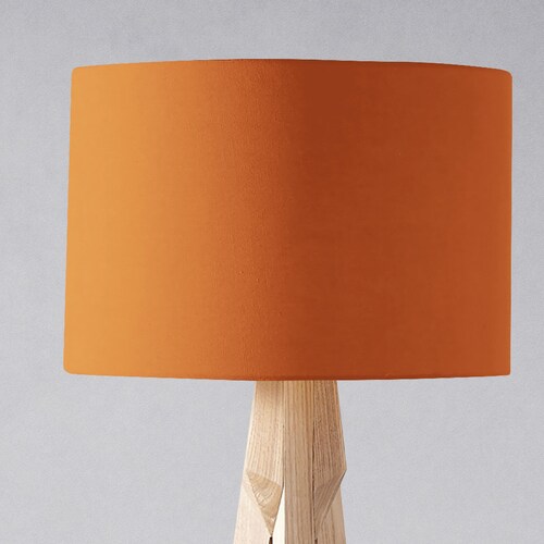 Orange Contemporary Design Lampshade Ceiling or Table Lamp - Etsy