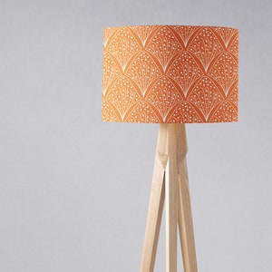 Orange Contemporary Design Lampshade, Ceiling or Table Lamp Shade ...
