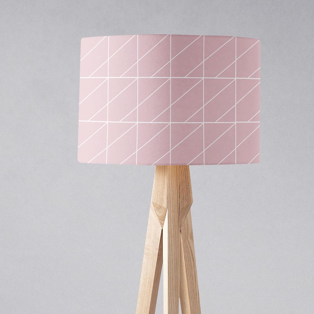 Blush Pink Lampshade for Table Lamp, Ceiling Light Shade or Floor Lamp ...