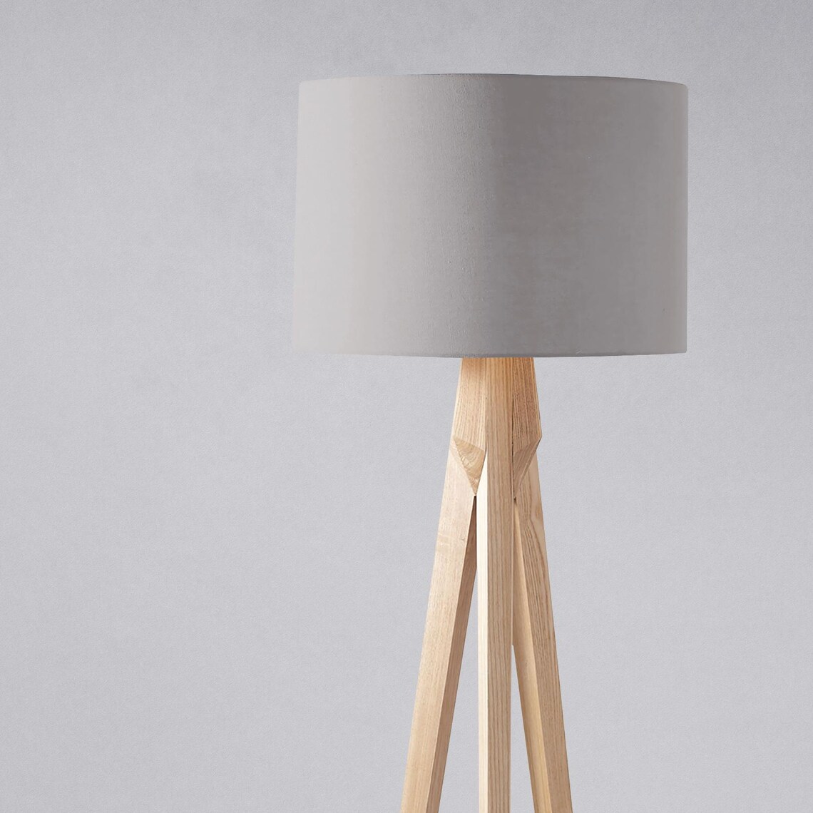 Plain Warm Grey Lamp Shade, Grey Lampshade, Gender Neutral Nursery ...