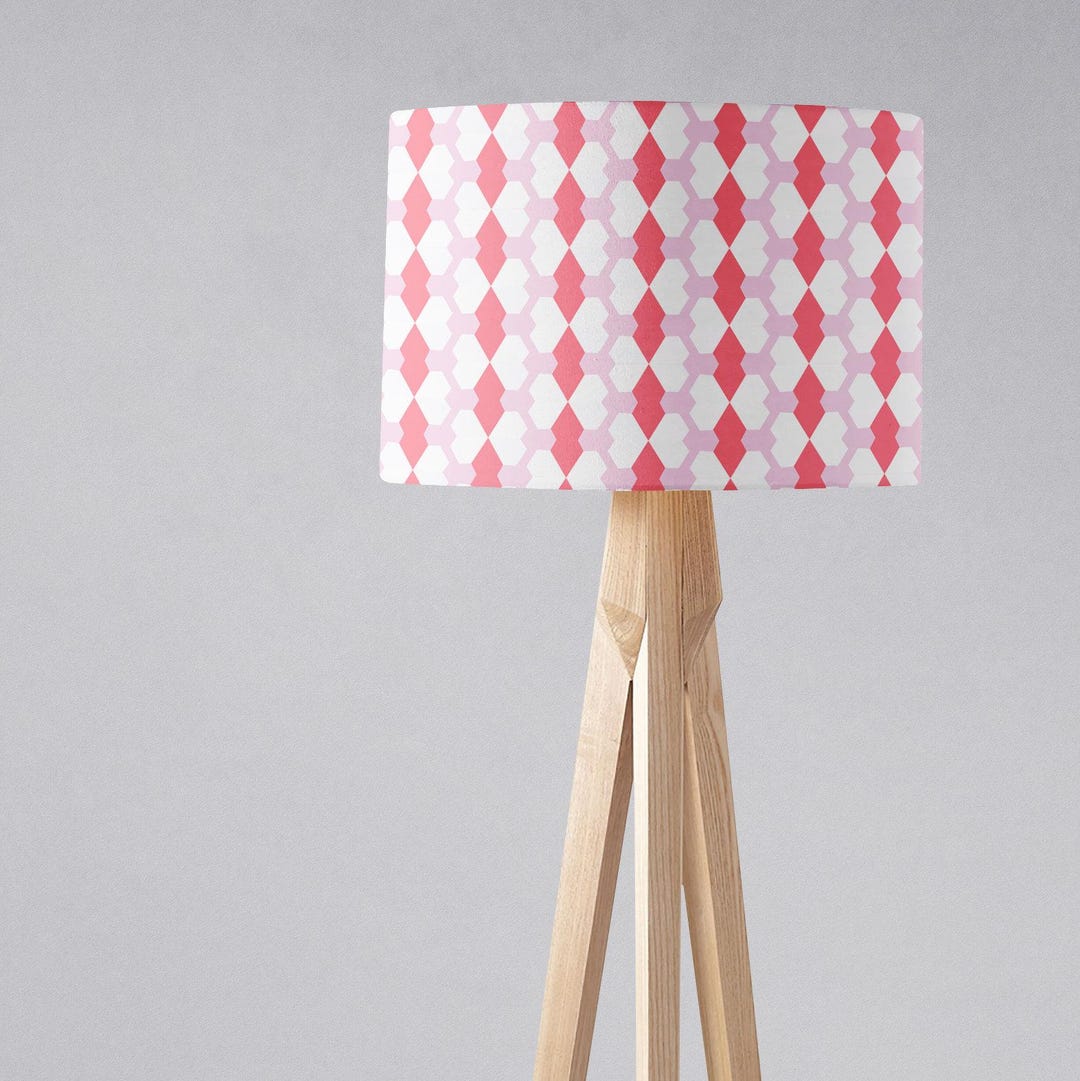 Pink Lampshade, Table Lamp Shade, Floor Lampshades or Ceiling Light ...