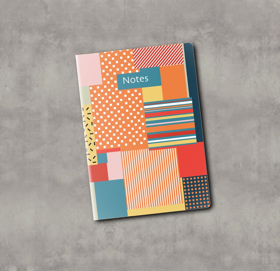 Geometric Notebooks, A5 Journals, Notebook Gifts, Blank Paper Notebook ...
