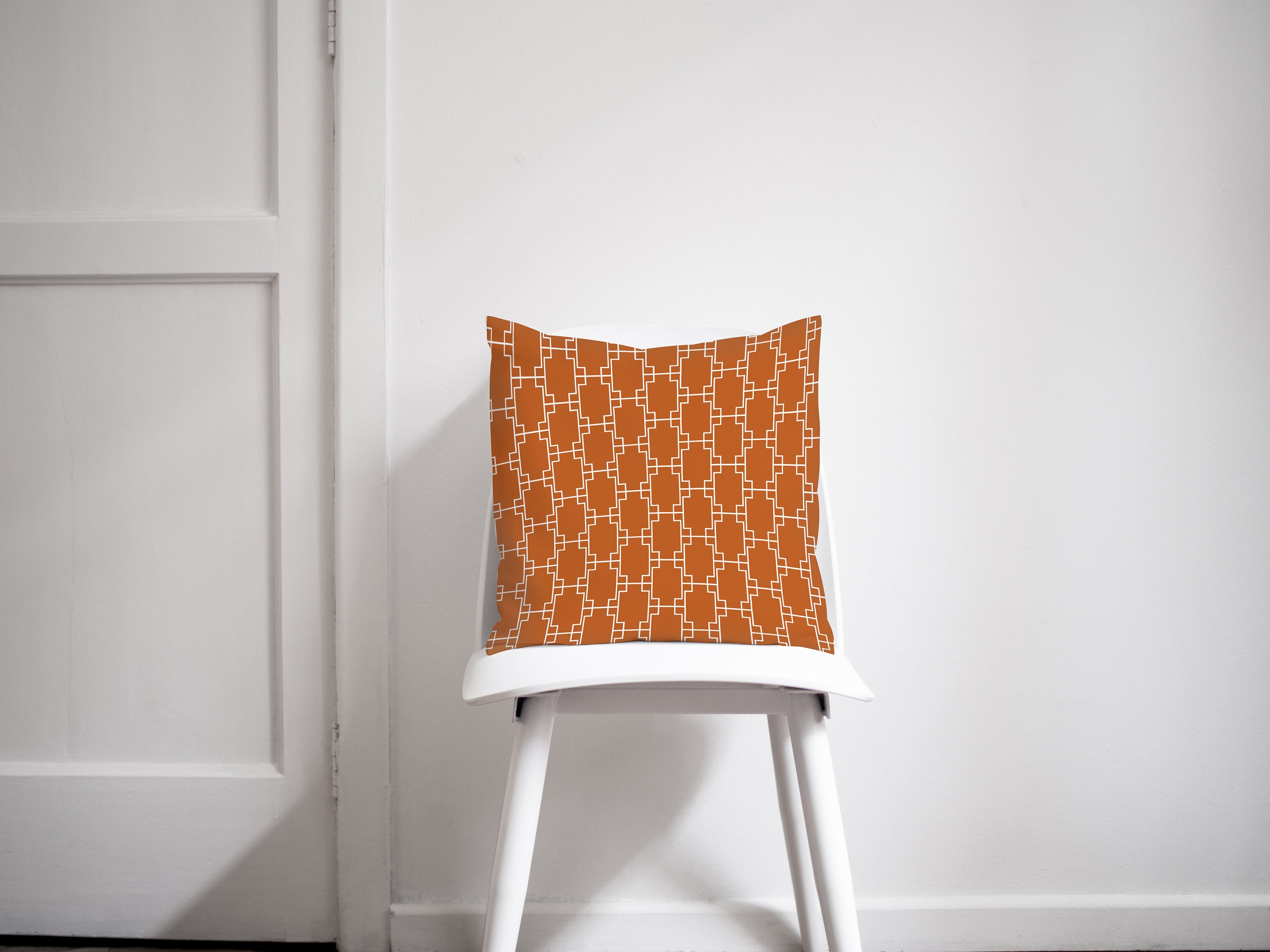 Orange Cushion Orange Nursery Large Cushions Orange Home - Etsy UK