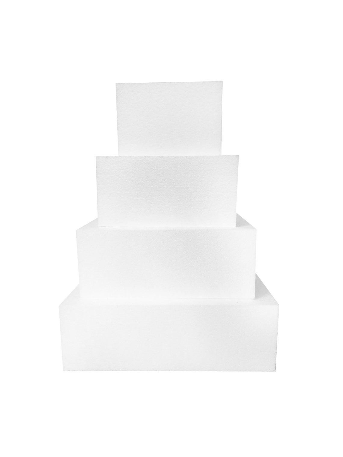 Cake Dummy Set Set of 4 Round OR Square High Quality Cake - Etsy