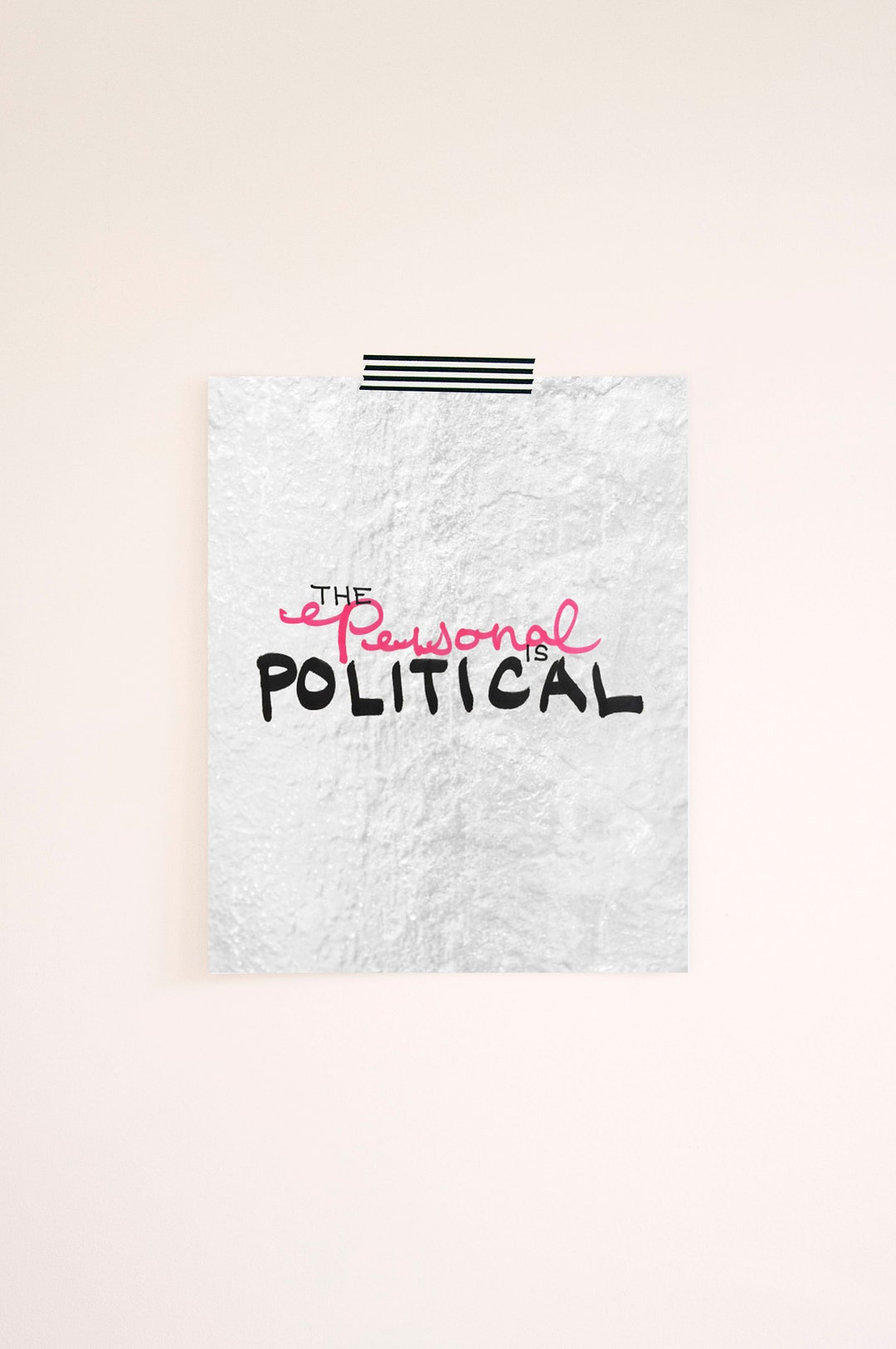 The Personal is Political 8x10 Art Print - Etsy