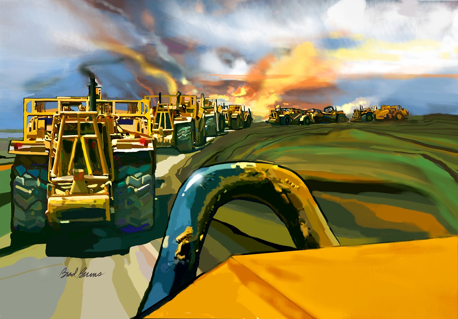 Twelve Caterpillar Scrapers - Etsy