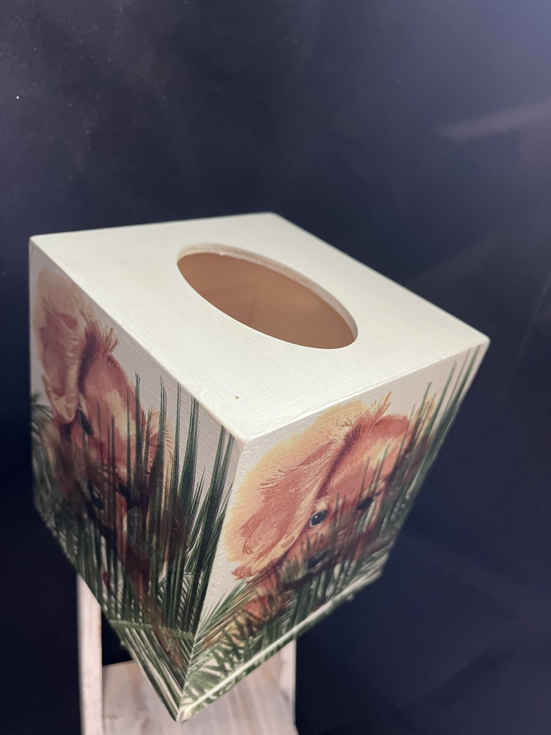 Custom Wooden Tissue Boxgolden Lab Puppy Home Decorsniffle - Etsy