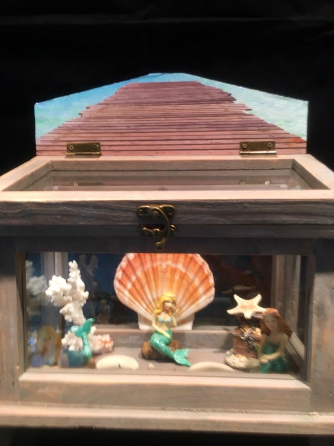 Mermaids Unique Coastal Decor Beach Decor Under the Sea Decor Mermaid ...