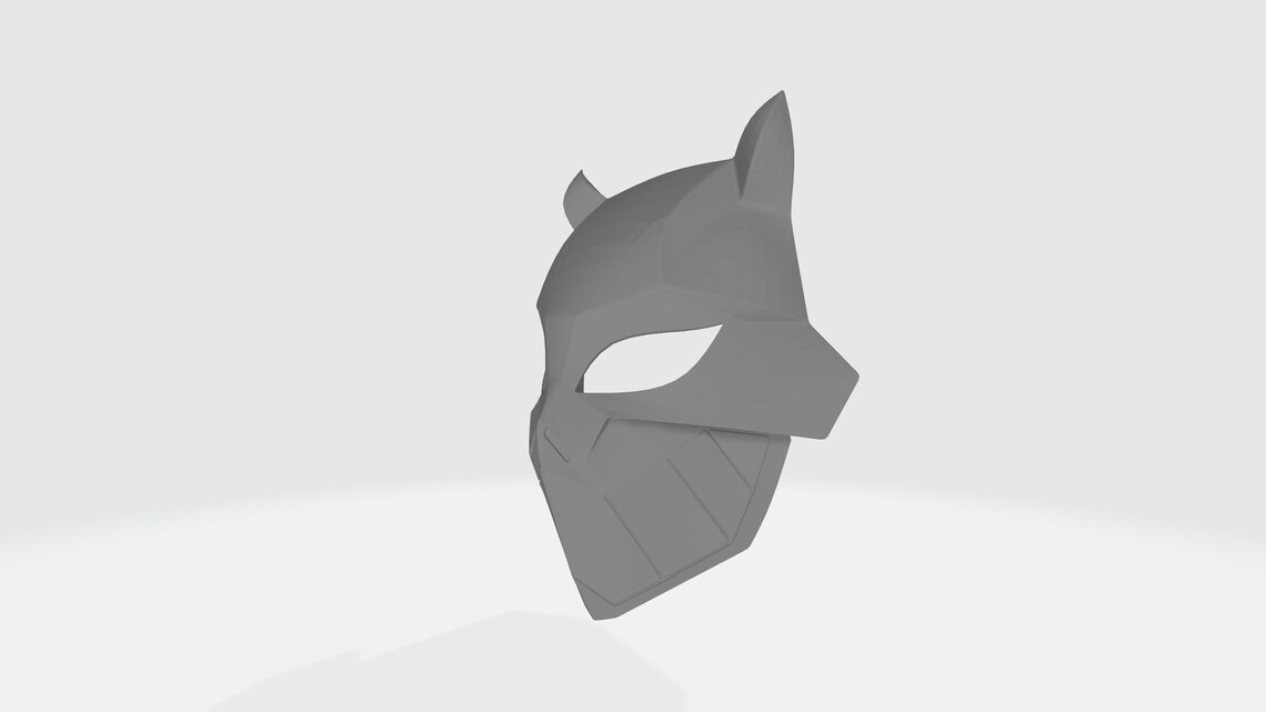3D Model Cheshire's Mask DC: Young Justice | Etsy