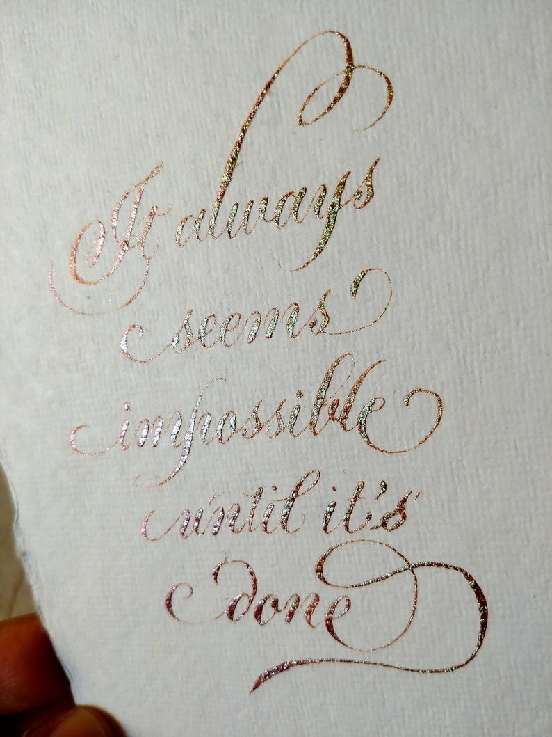 Custom Calligraphy Quote Poem Verse Love Letter Wedding - Etsy