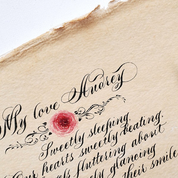 Calligraphy Service - Etsy