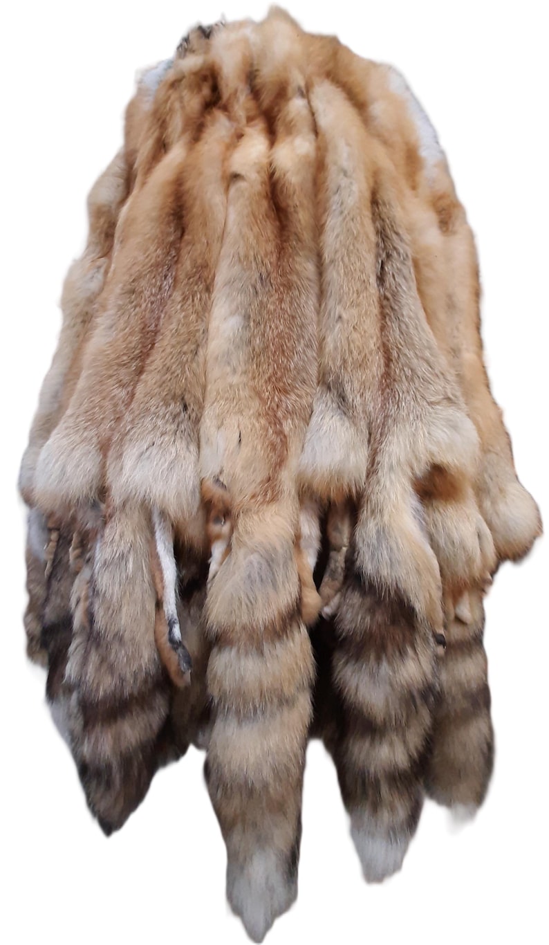 Red Fox "winter Heavy" Fur, Tanned - 44"-50" Length - Etsy