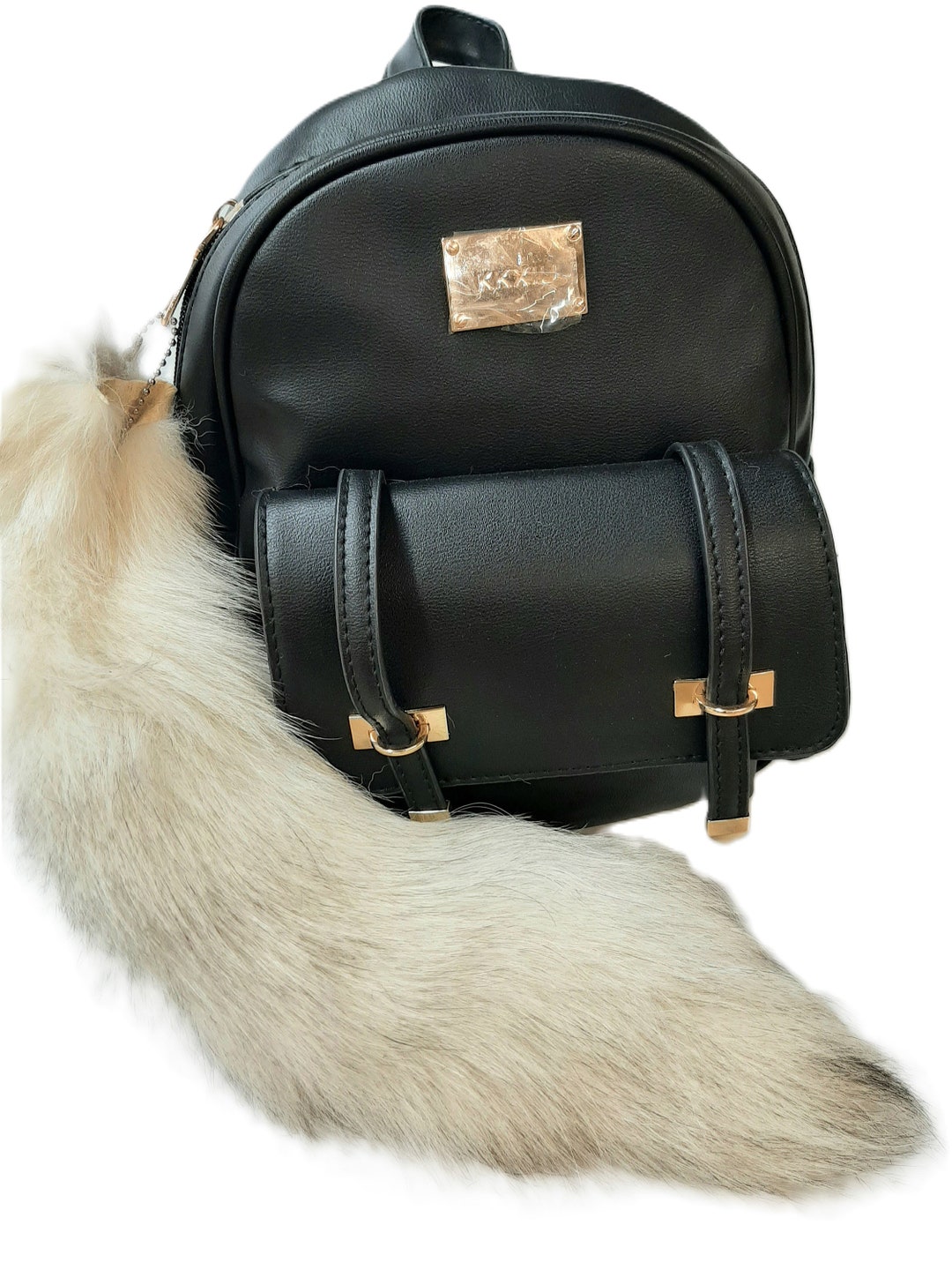 Shadow White Fox Tail, Silky Soft Fur, Key Chain Optional (11-16 In) - Etsy