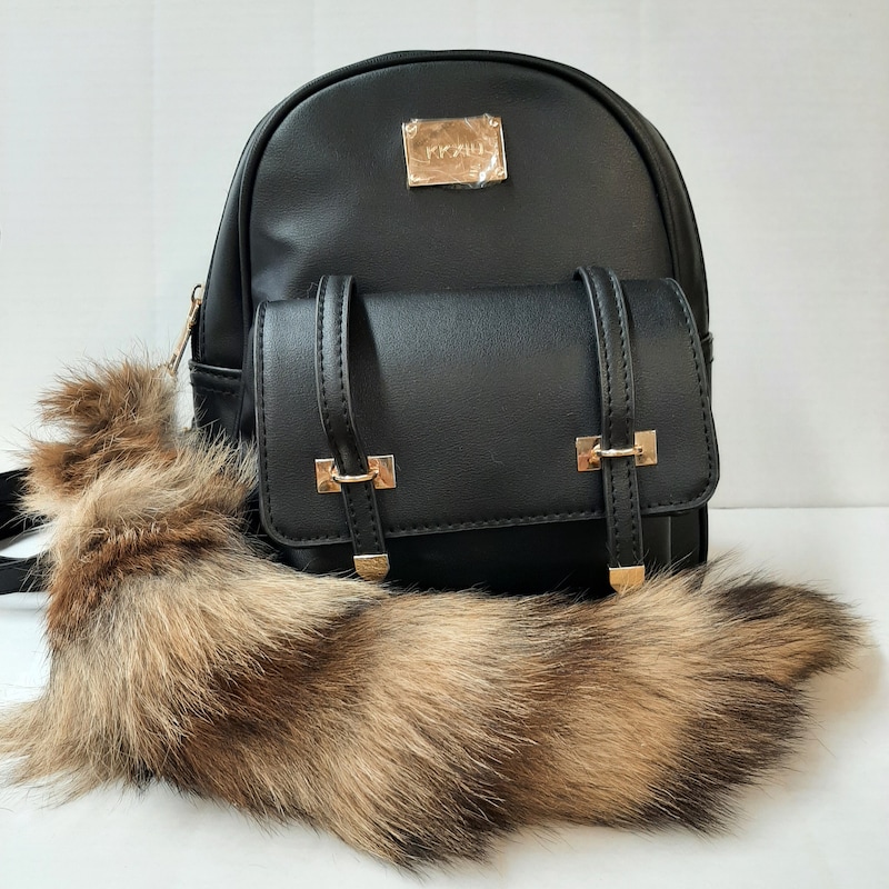 White Fox Fur Tail Real - Etsy